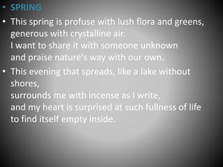 Vahan teryan poems | PPTX