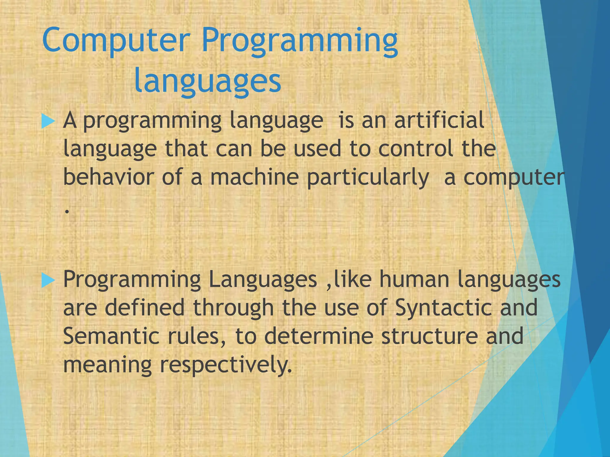 Vahida Akhter.ppt regardung computer languages | PPT | Computing | Technology & Computing