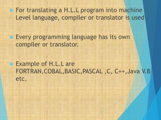 Vahida Akhter.ppt regardung computer languages | PPT | Computing | Technology & Computing