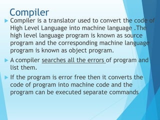 Vahida Akhter.ppt regardung computer languages | PPT | Computing ...