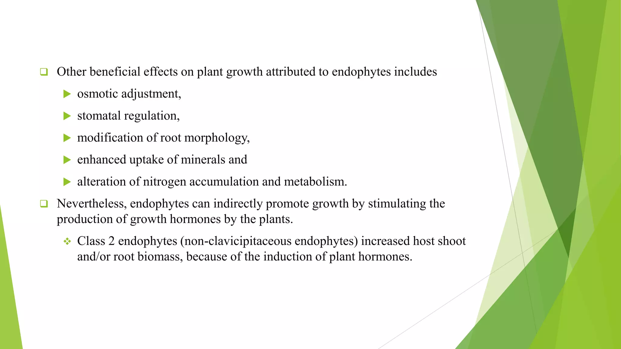 Endophytes | PPTX