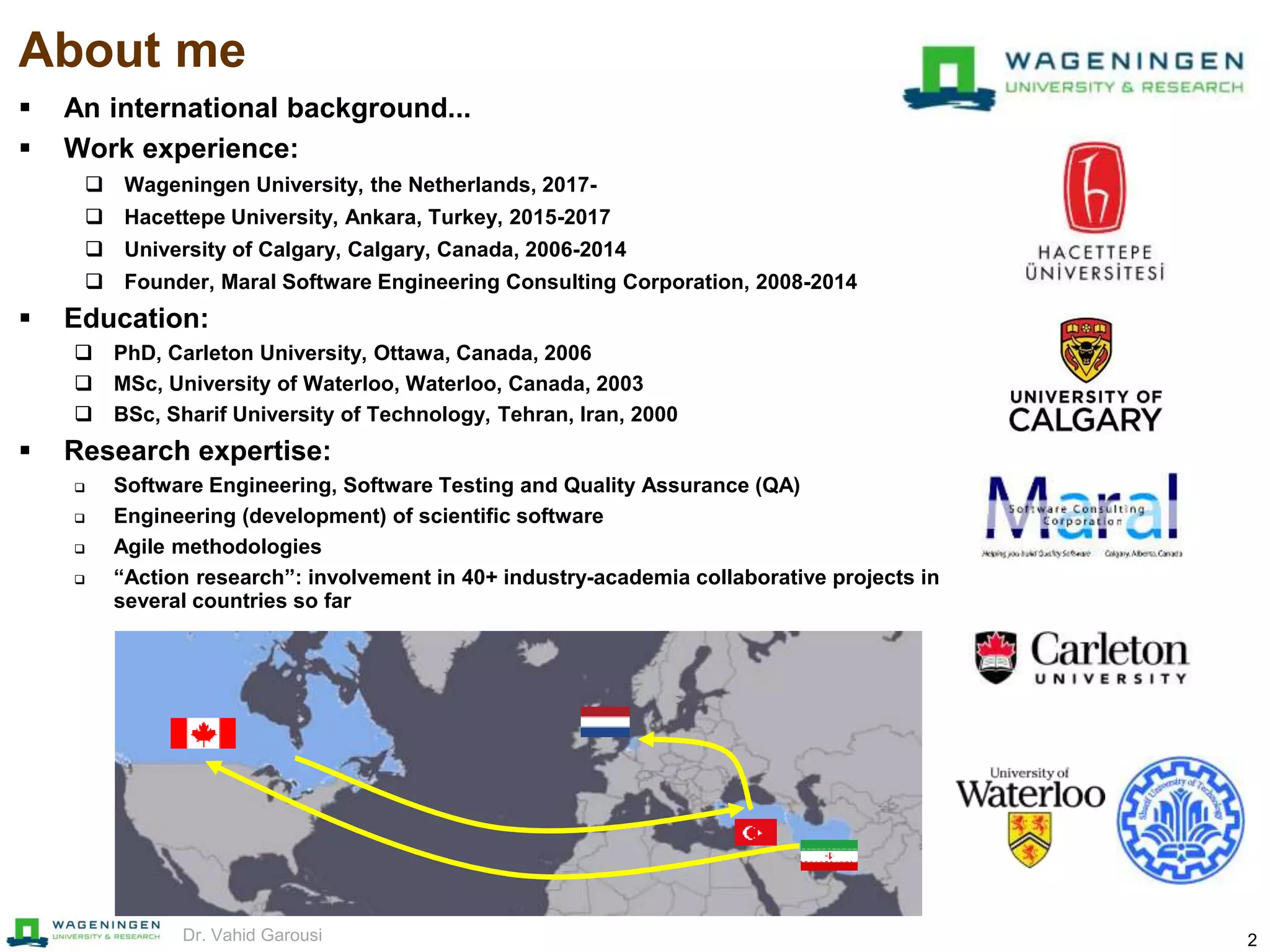 Software Engineering Of Scientific Software Pptx Computer Software And Applications Computing