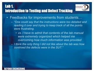 Working with Students to Co-design and Enhance Realistic (Modern ...