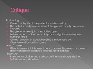 Shoulder x-ray | PPTX