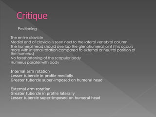 Shoulder x-ray | PPTX