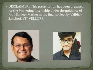 Vaibhav - final project | PPT