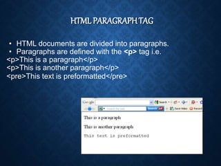 VAIBHAV JAIN WEB TECHNOLOGY.pptx | Web Design and HTML | Internet