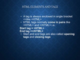 VAIBHAV JAIN WEB TECHNOLOGY.pptx | Web Design and HTML | Internet