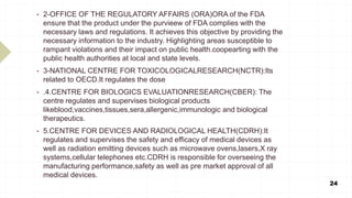 MHRA and USFDA simultaneously data | PPTX