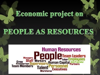 people as resources | PPTX