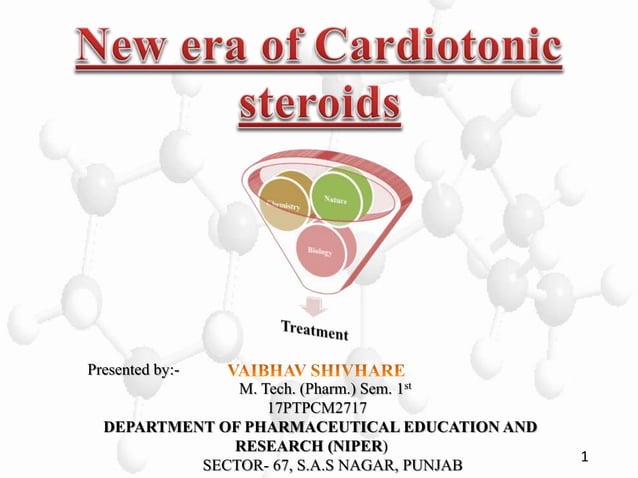 Vaibhav ppt cardiotonic steroids | PPT