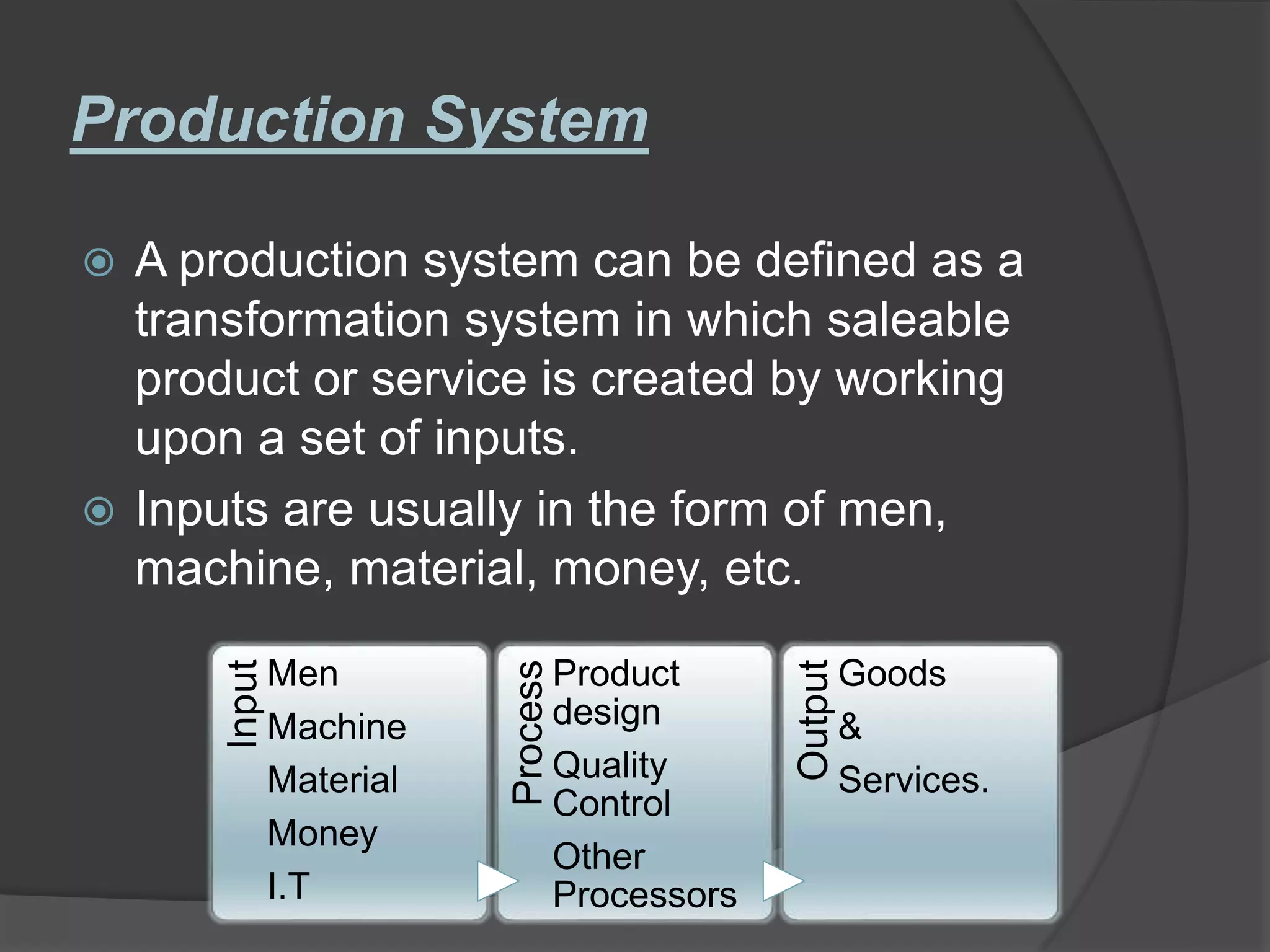 Types of manufacturing processes | PPTX