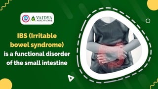 Irritable bowel syndrome (IBS) | PPTX