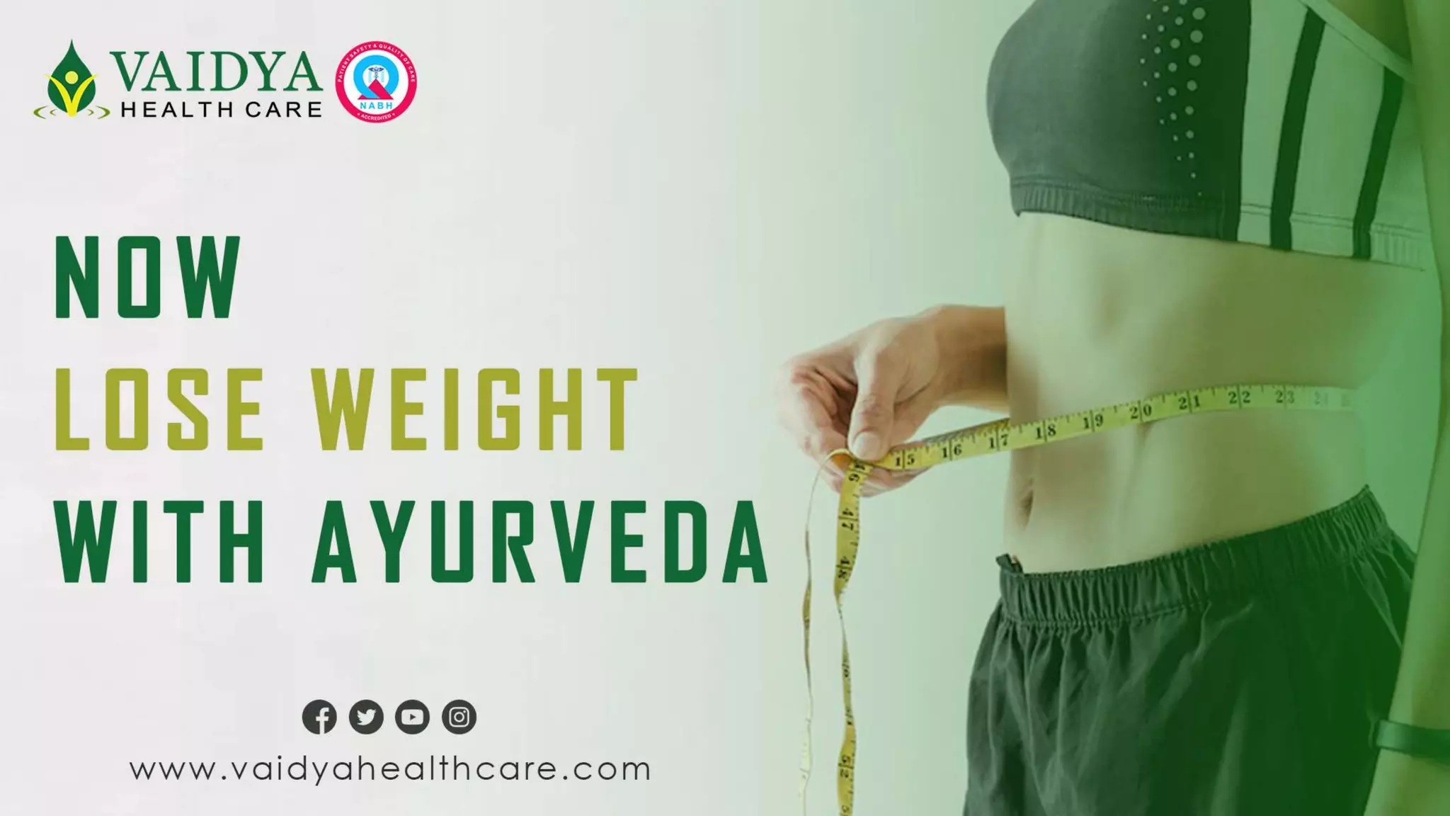 Lose weight with ayurveda - Vaidya Healthcare Kerala | PPTX