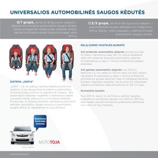 Bukletas Vaikas automobilyje | PDF