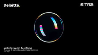 Vaikuttavuuden Boot Camp 2: Vaikuttavuuden todentaminen | PPT