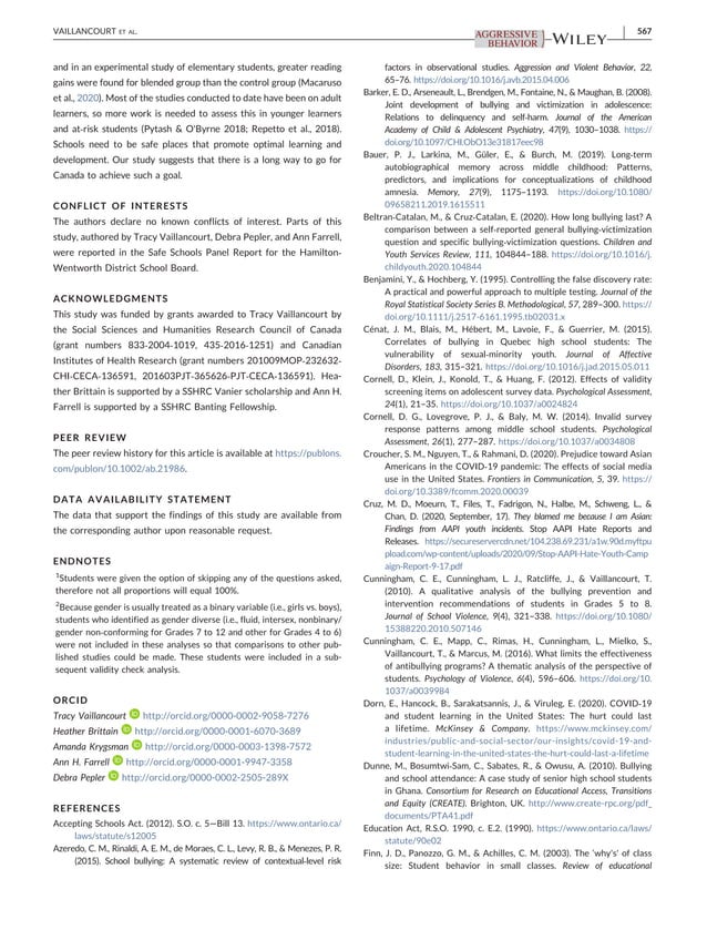 Vaillancourt2021 articol | PDF