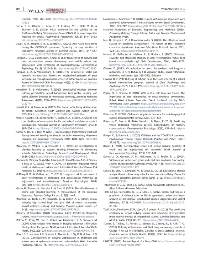 Vaillancourt2021 articol | PDF