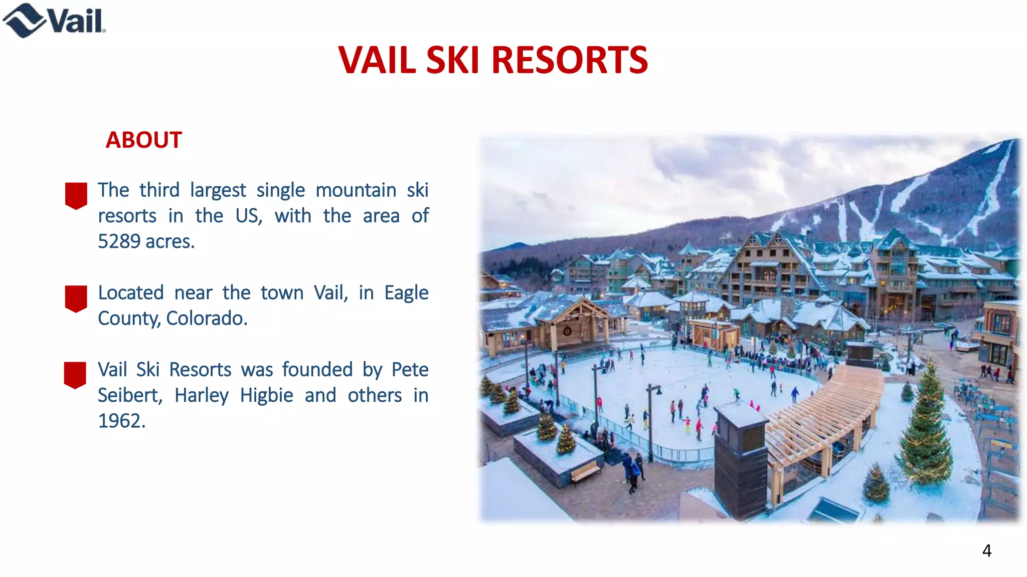 Vail Ski Resorts Goes High Tech For High Touch | PPTX