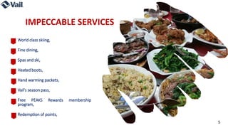 Vail Ski Resorts Goes High Tech For High Touch | PPTX