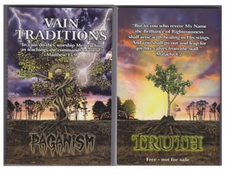 Vain Traditions of Men that are Irrelevant to Bible | PPT