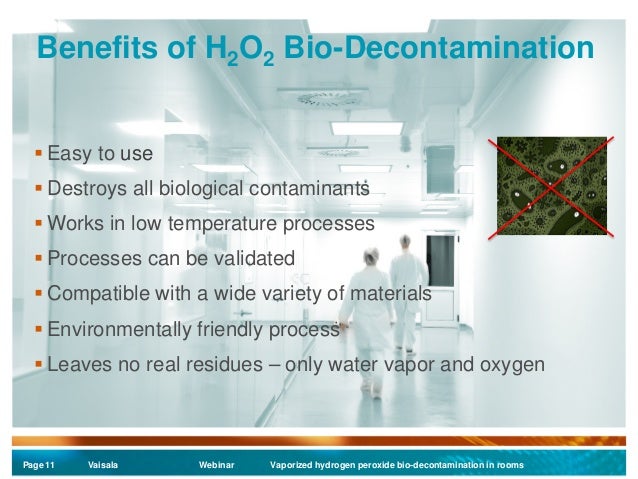 Room Bio-Decontamination with Vaporized Hydrogen Peroxide