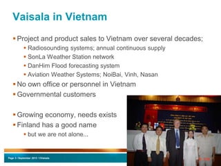 Vaisala and vietnam | PPT