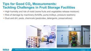 Benefits of measuring co2 reliably in cold storage applications | PDF