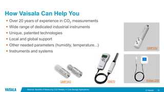 Benefits of measuring co2 reliably in cold storage applications | PDF