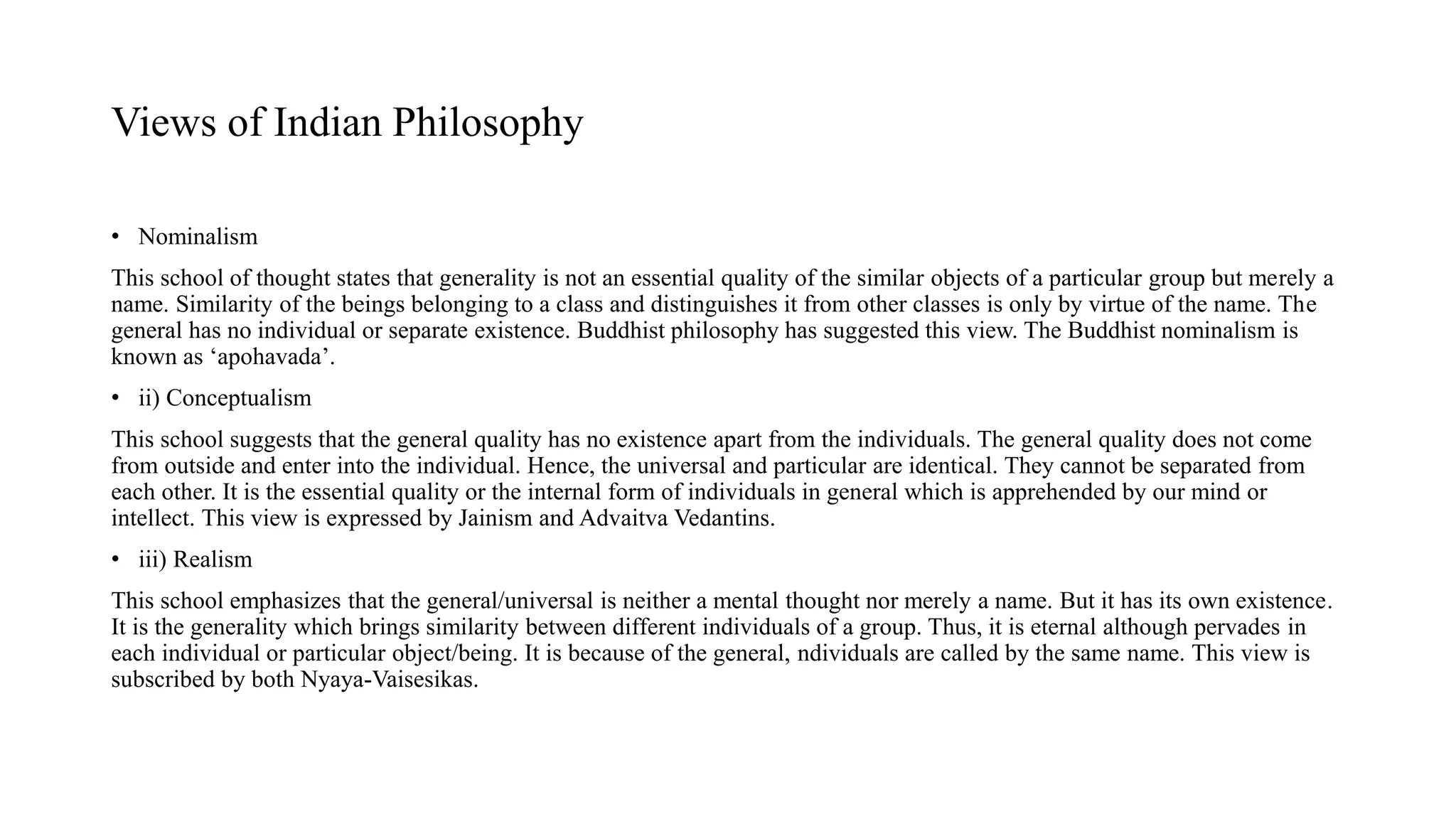 Indian philosophy -Vaisesika School of thought | PPTX
