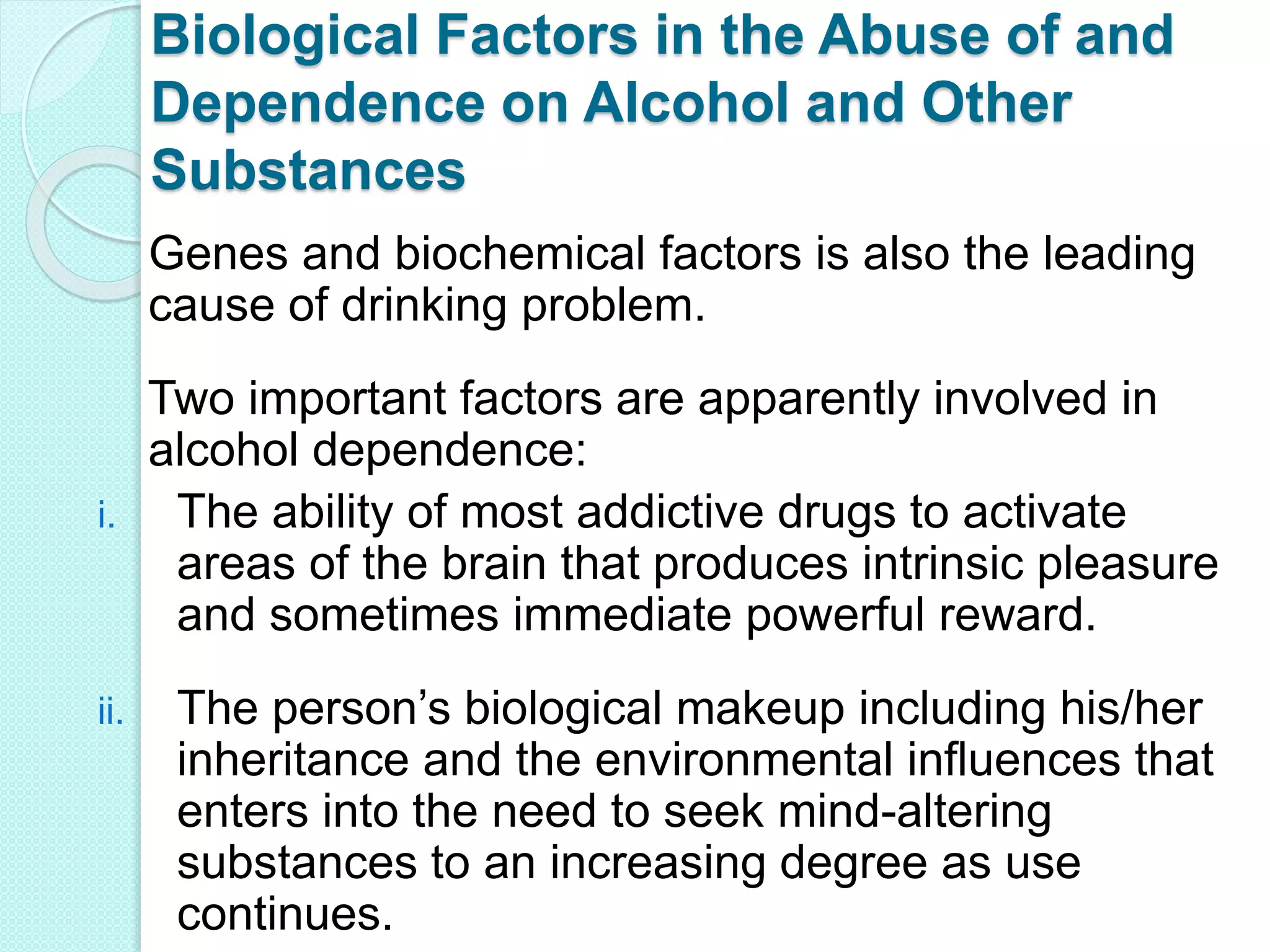 addictive disorder (abnormal psychology) | PPTX