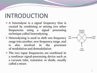 Optical heterodyne detection | PPTX