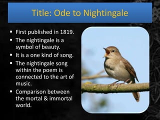 Myth in Nightingale | PPTX