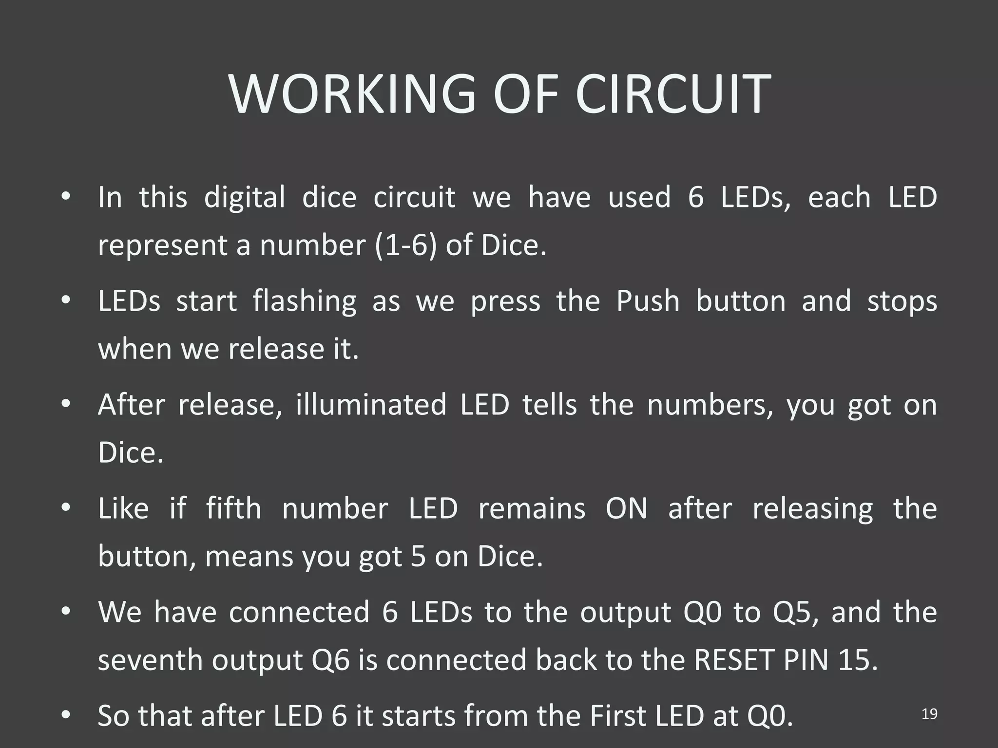 SIMULATION OF AN ELECTRONIC DICE CIRCUIT USING LEDs IN PROTEUS SOFTWARE ...
