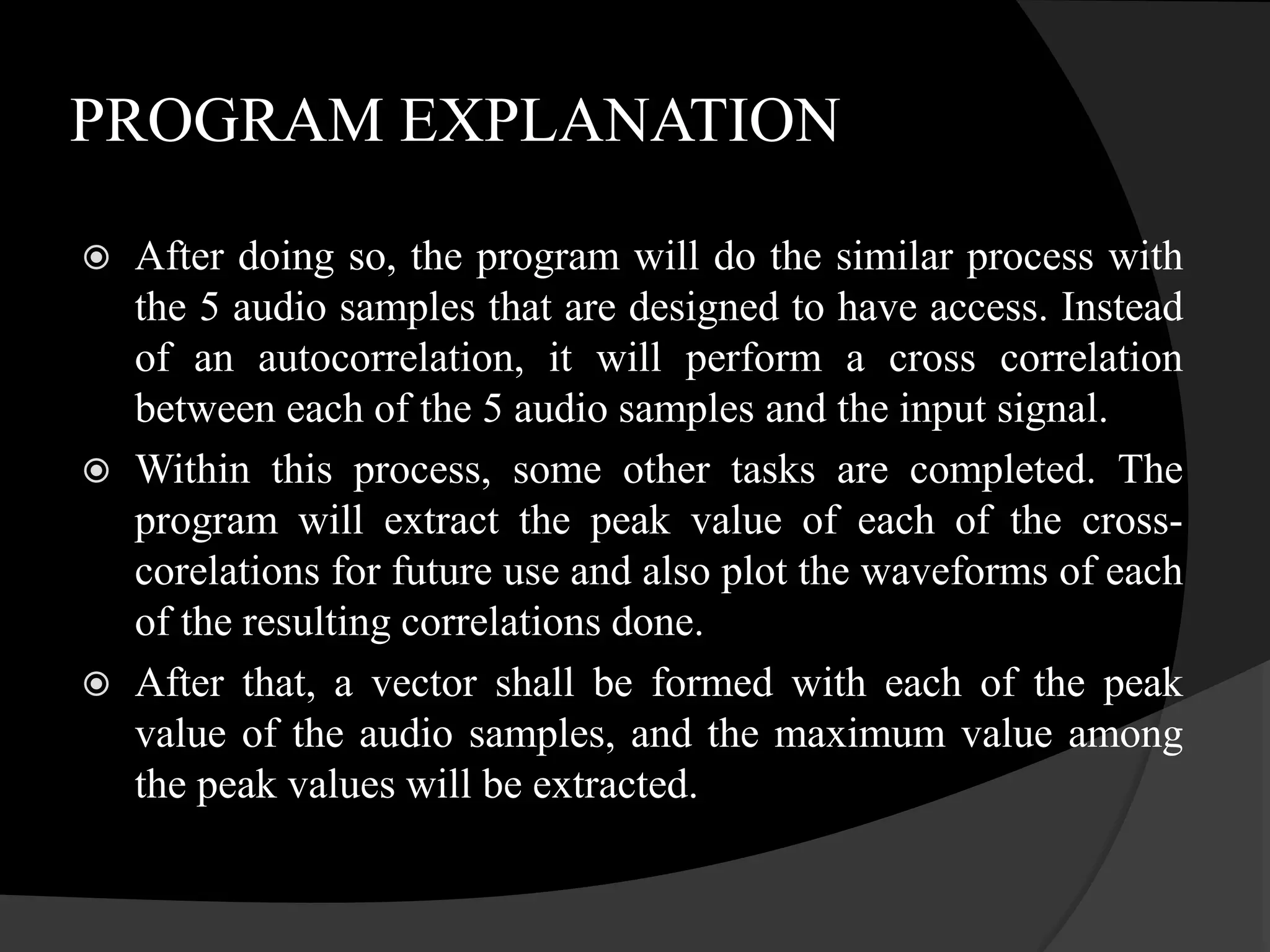 Simulation Of Speech Recognition Using Correlation Method On Matlab Software Ppt
