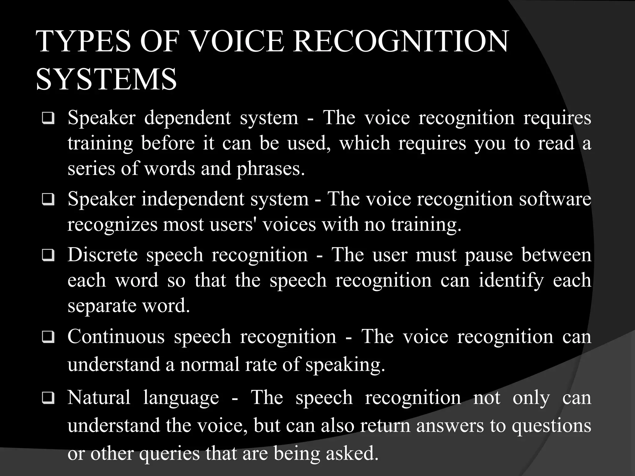 Simulation of speech recognition using correlation method on matlab software | PPTX