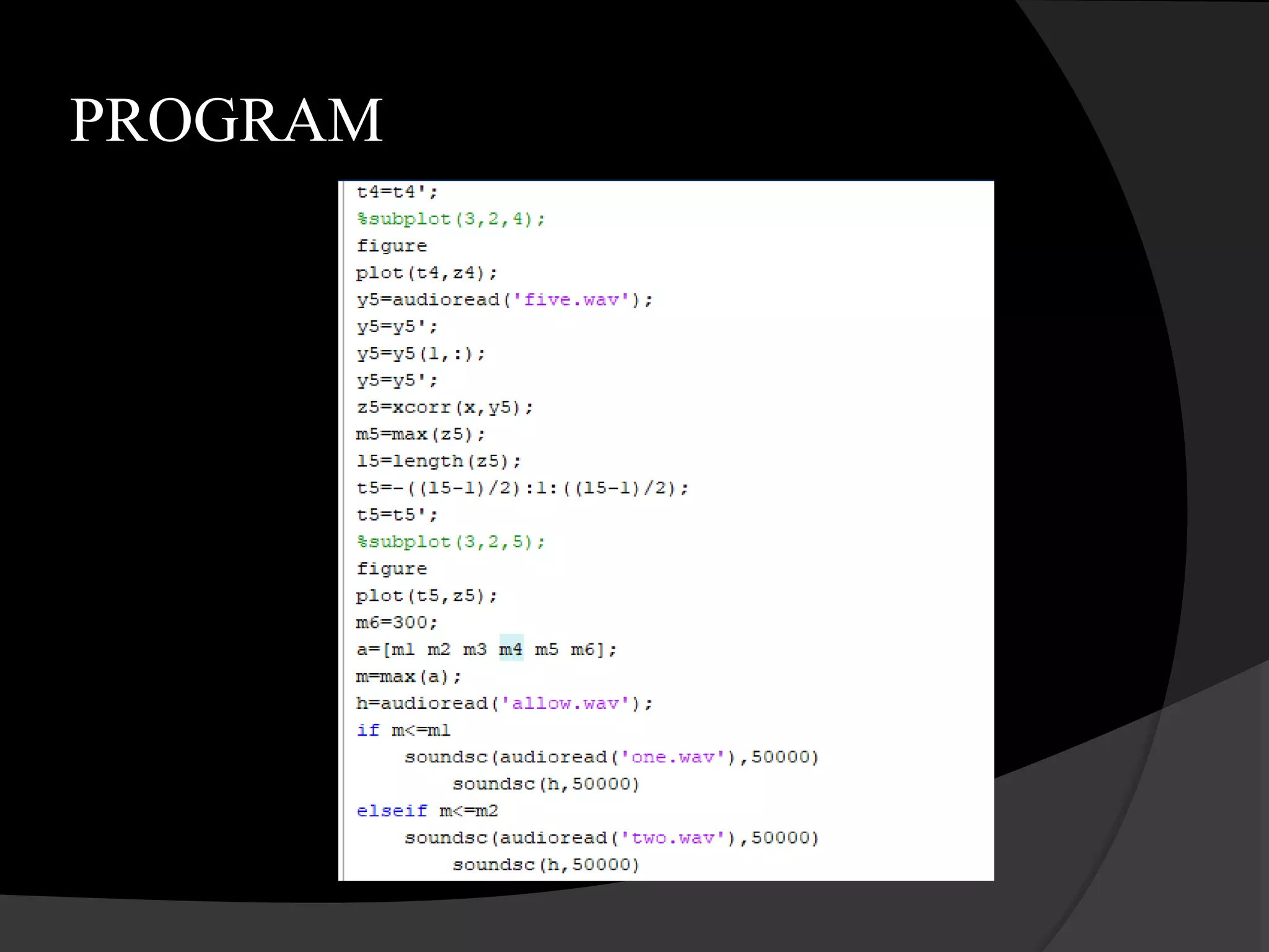 Simulation Of Speech Recognition Using Correlation Method On Matlab