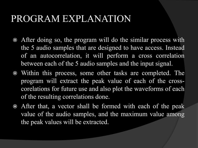 Simulation Of Speech Recognition Using Correlation Method On Matlab