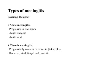 meningitis | PPTX