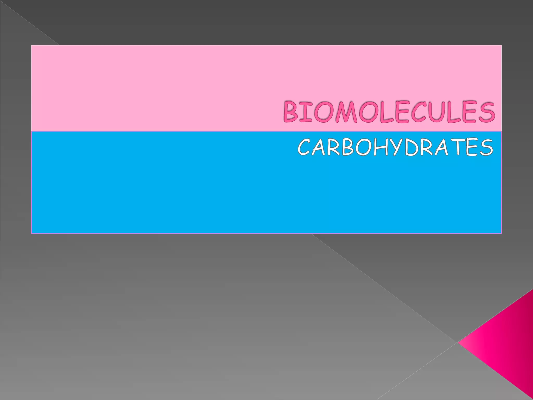 Biomolecule | PPTX