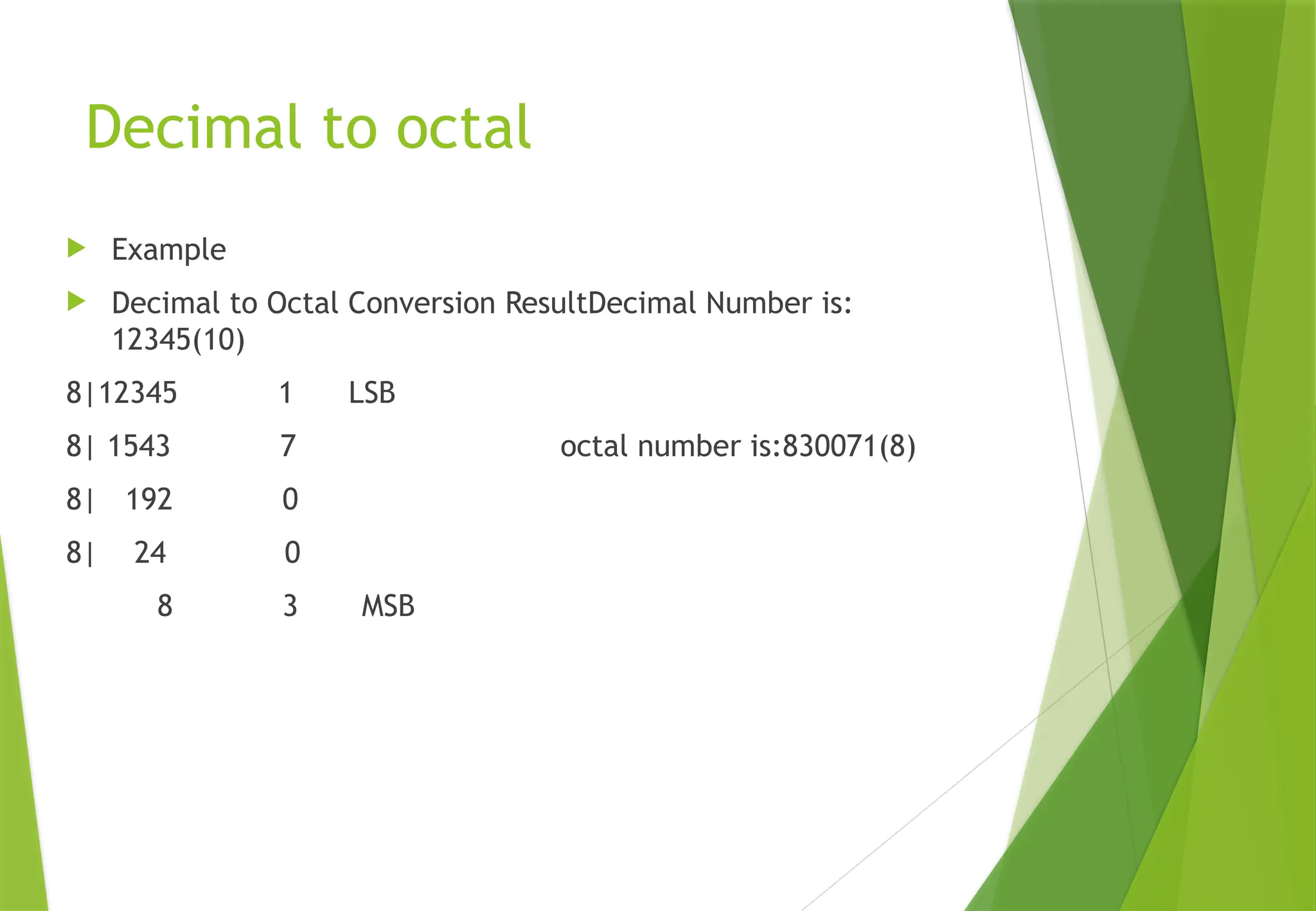 Types of number system , NUMBER SYSTEMNumber systems are the technique ...