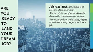 Job readiness | PPT