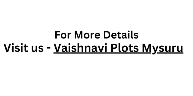 Vaishnavi Plots At Mysore E brochure.pdf