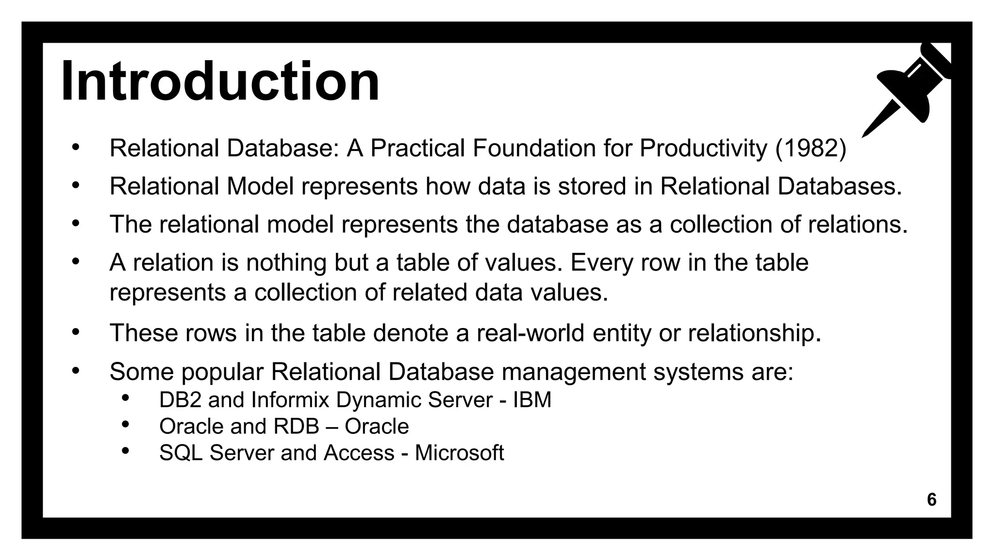 DBMS:Relational Modal | PPTX