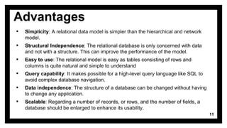 DBMS:Relational Modal | PPTX