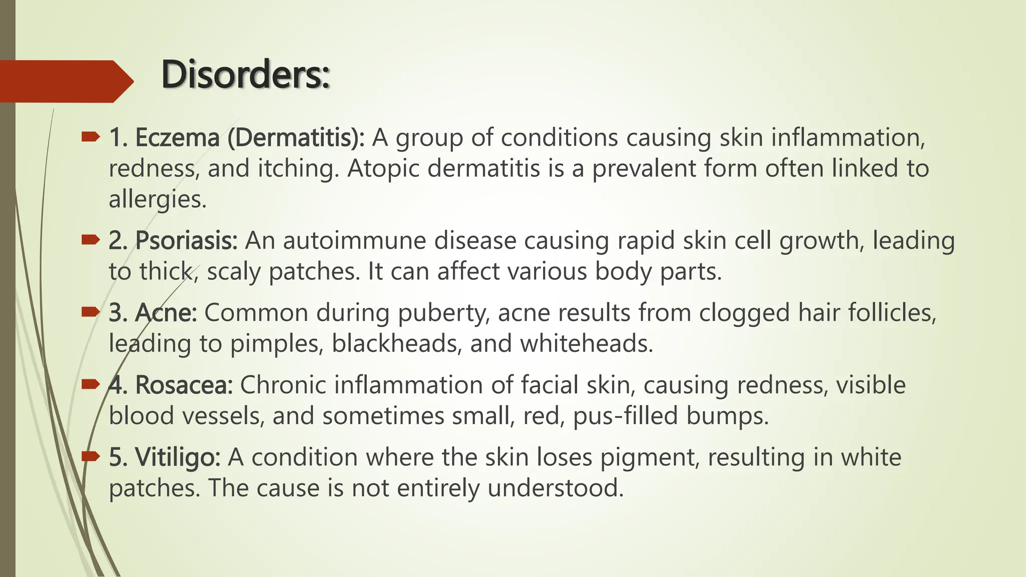 Disorders of sensory organs | PPTX