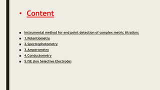 End point determination | PPTX