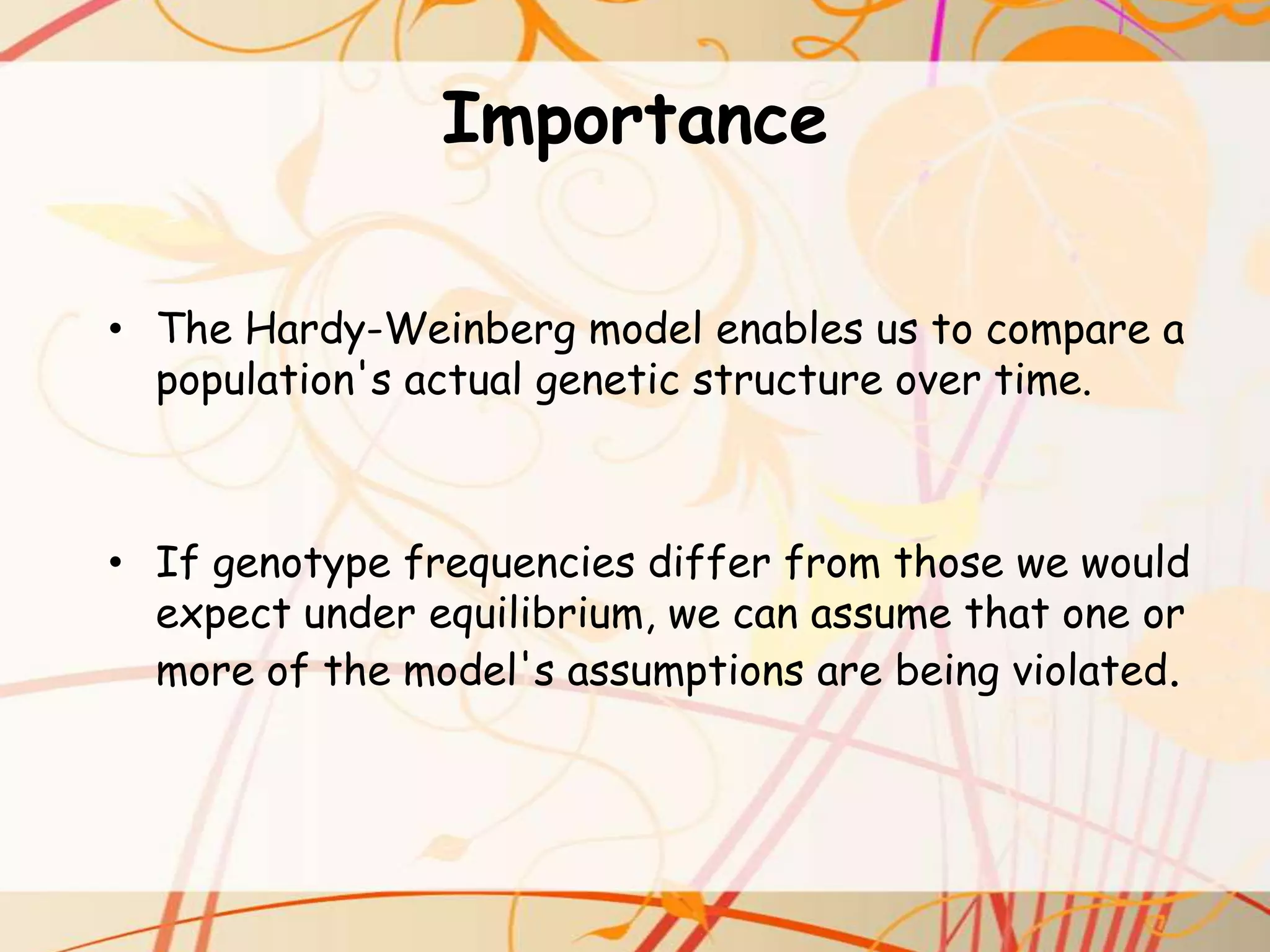 Hardy-Weinberg Equilibrium | PPSX