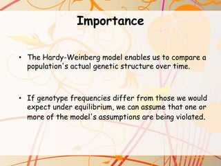 Hardy-Weinberg Equilibrium | PPSX