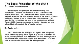 GATT/General Agreement on Trade and Traffic | PPT